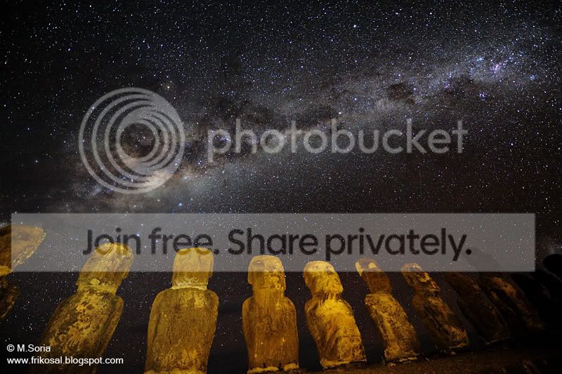 D700: Milky Way over Easter Island: Nikon FX SLR (DF, D1-D5, D600-D850 ...