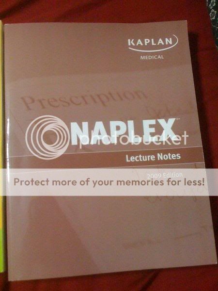 Lange Q&A Pharmacy, MWU NAPLEX Review Book + Law , Kaplan Naplex Notes ...